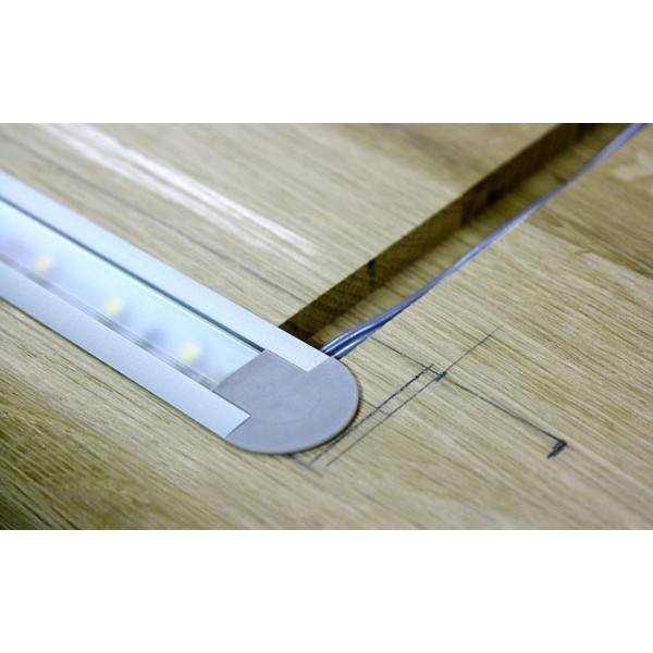 Profile led MICRO-K anodized, 6mm in height