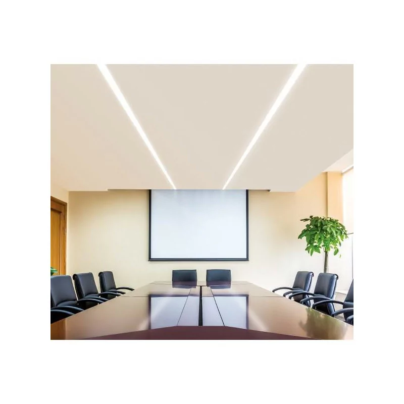 CONTINUOUS LINEAR RECESSED STRUCTURE MENORCA LED