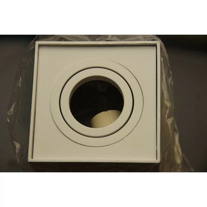 MAXlight Basic Square square ceiling fixture, white, black