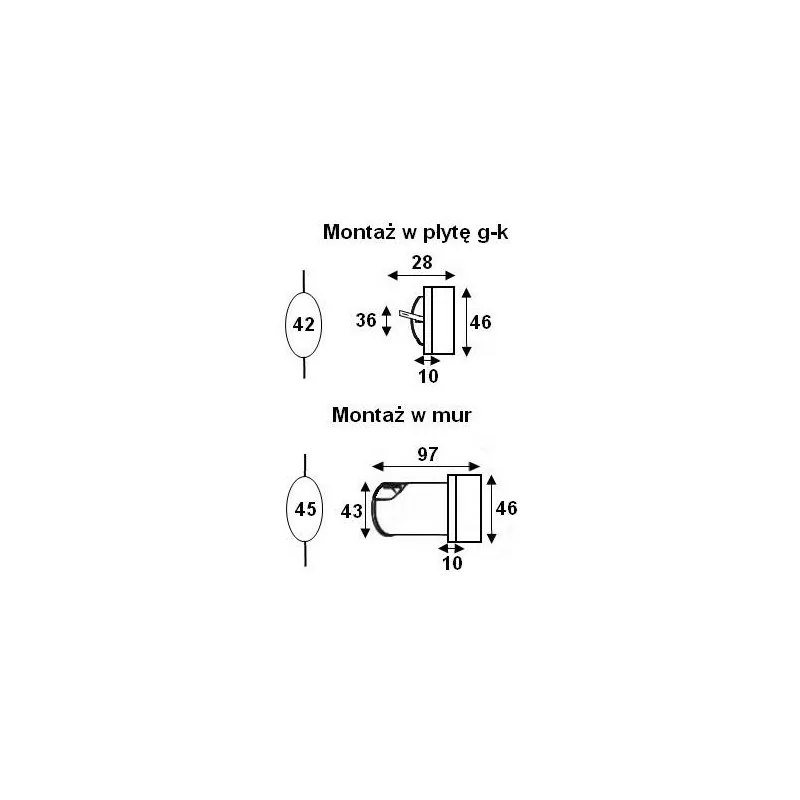 Stair light ELKIM LESEL LED 008