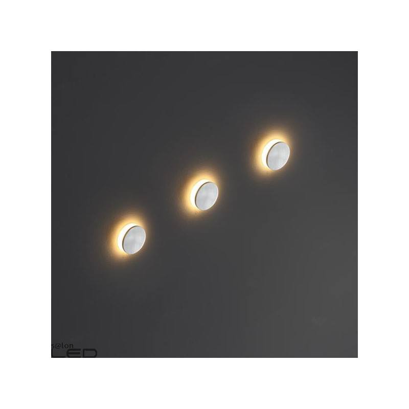 Round LED Stair light ELKIM LESEL 009B white, black 1W