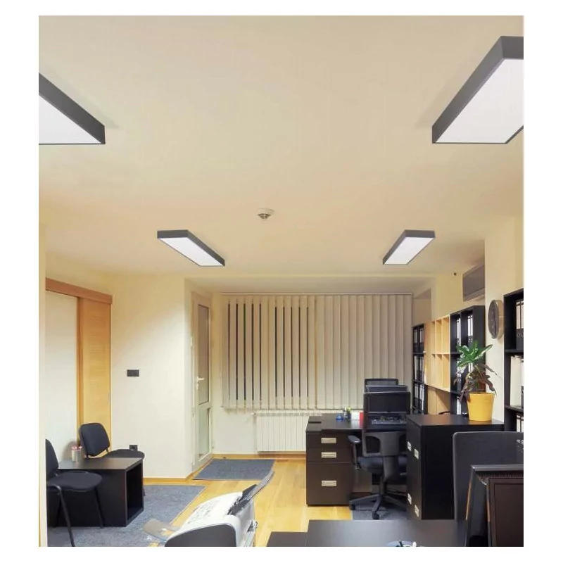 Slim surface LED lamp in 11 colours BPM ALABAMA S-light SQUARE 10194