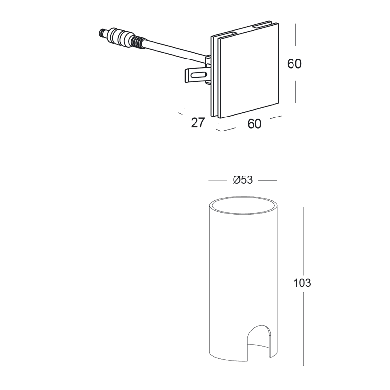 Stair light ELKIM LESEL LED 043