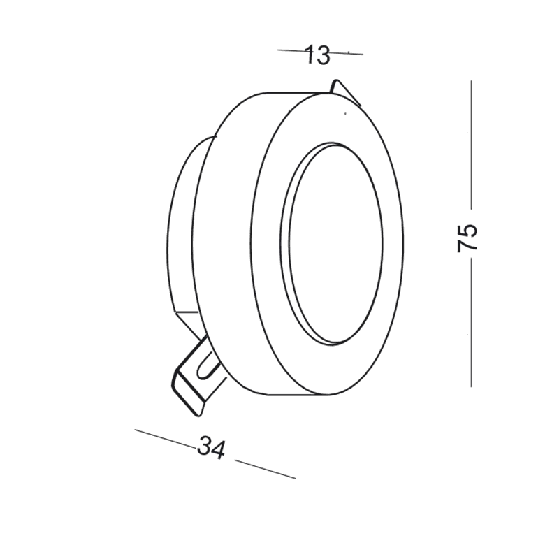 Stair light ELKIM LESEL LED 009B