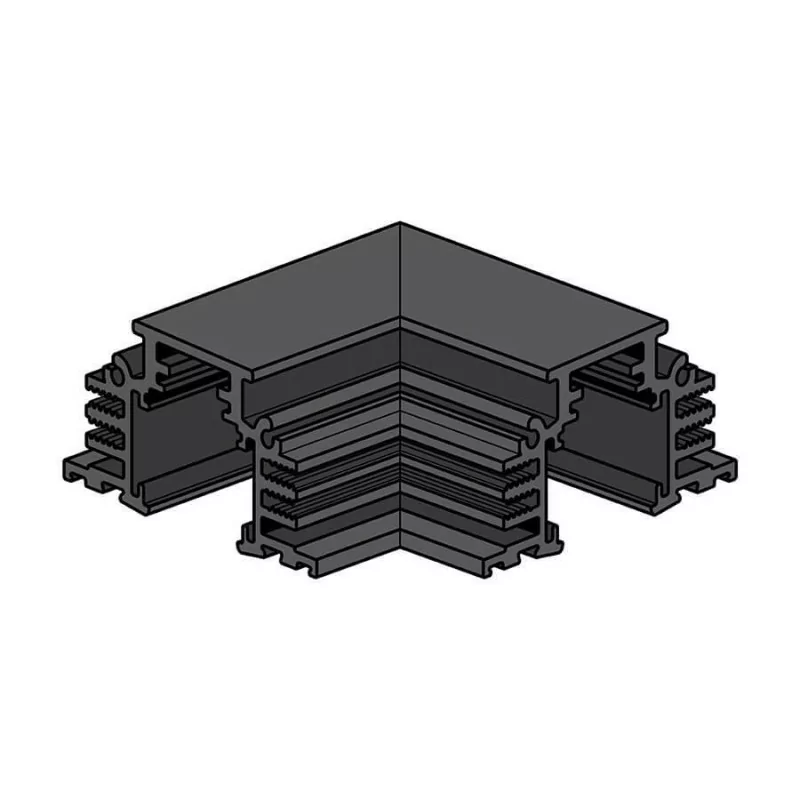 L-corner track for MULTITRACKS mechanical recessed