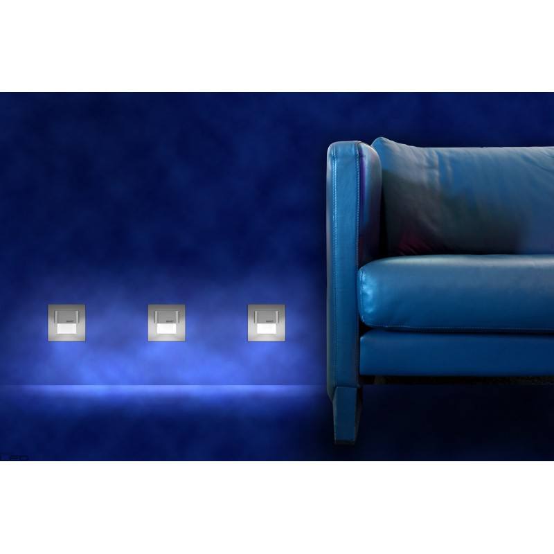 SKOFF LED TANGO light stair steel, alu, white, black 10V, 230V