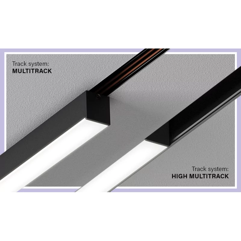 STUCCHI 48V Multisystem EVO 9500-ST5-E recessed magnetic track