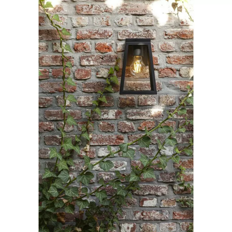 LUTEC FIA SOLAR elegant outdoor solar wall lamp LED E27 2W