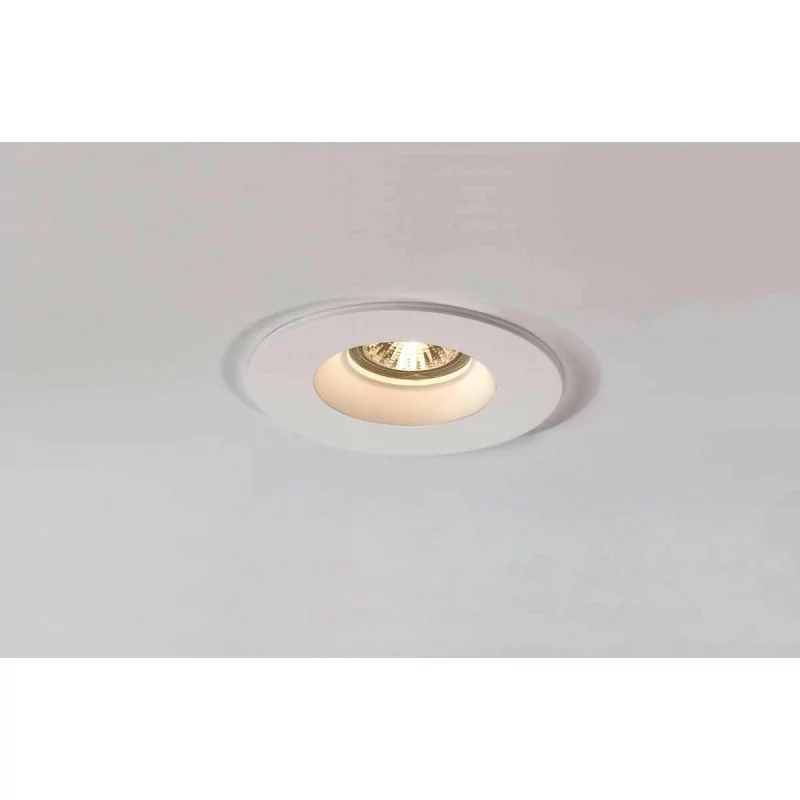 SLV PLASTRA 148070 round plaster fixture 230V for painting